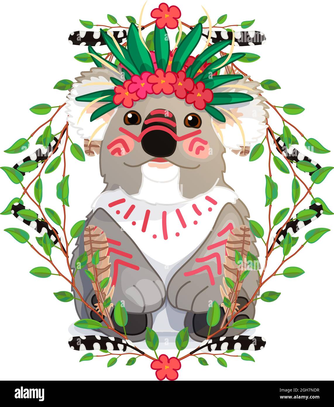 Happy Koala Clip Art