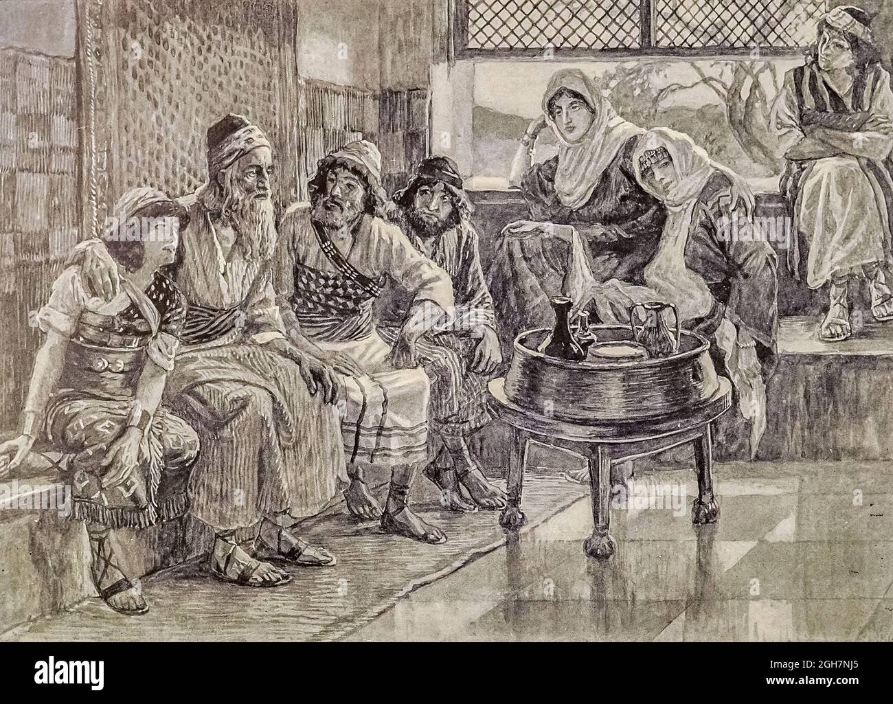 JOB AND HIS FAMILY. Job i. 4. And his sons went and feasted in their ...