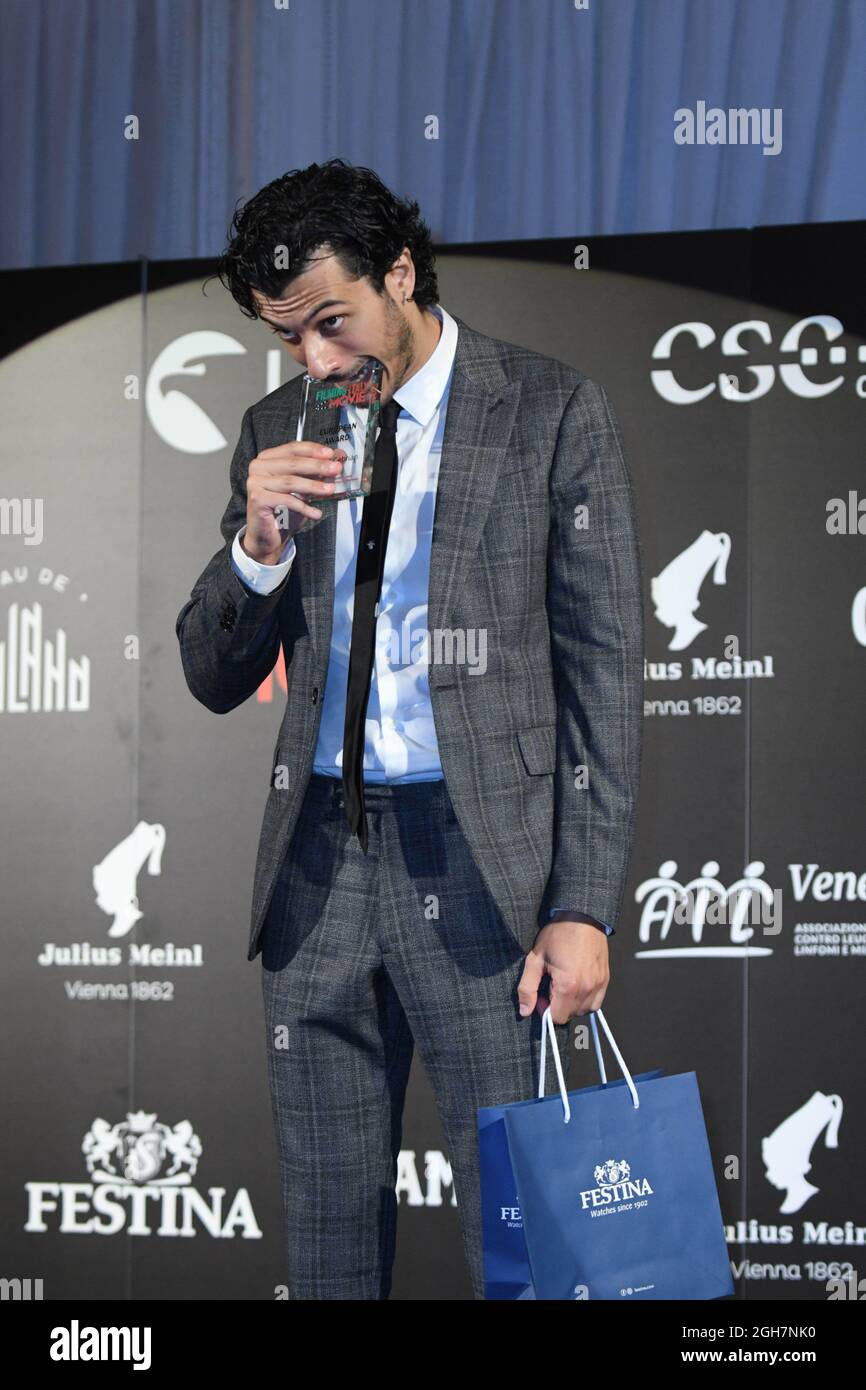 Venezia, . 05th Sep, 2021. 78th Venice Film Festival 2021, "Filming ...