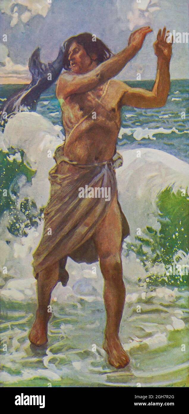 Jonah and the fish hi-res stock photography and images - Alamy