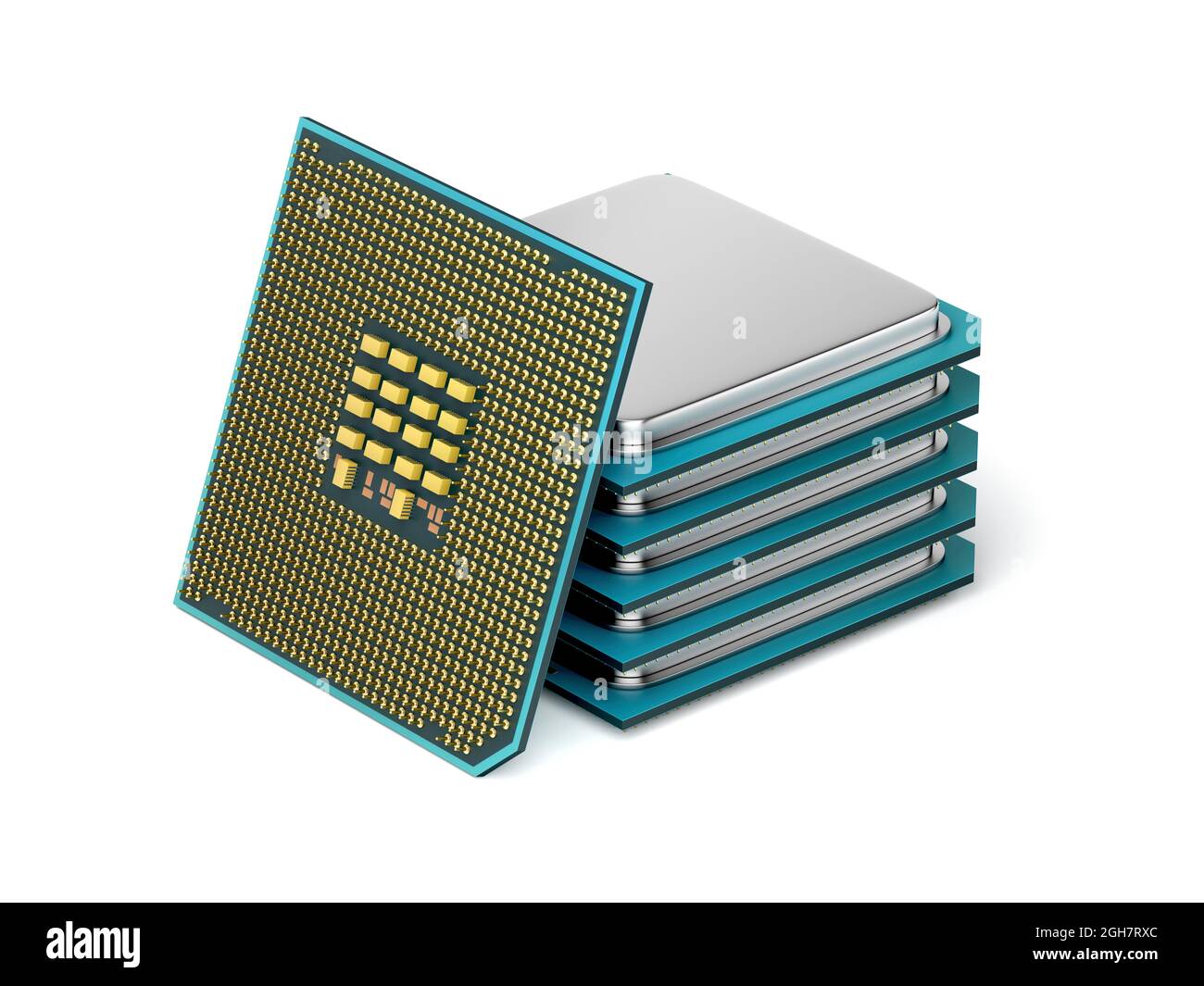 Computer cpu pins Cut Out Stock Images & Pictures - Alamy