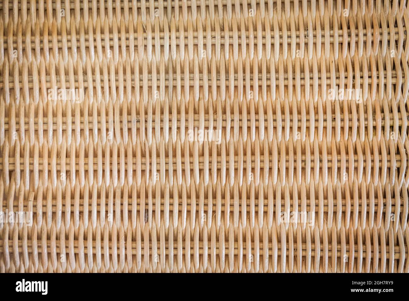 Brown woven rattan texture background Stock Photo - Alamy