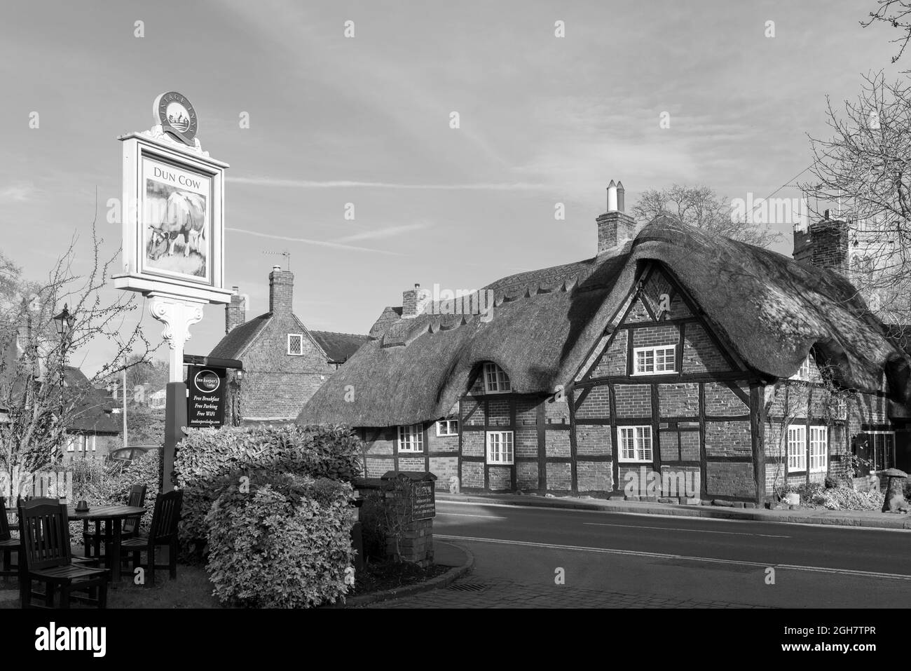 Historical signage Black and White Stock Photos & Images - Alamy