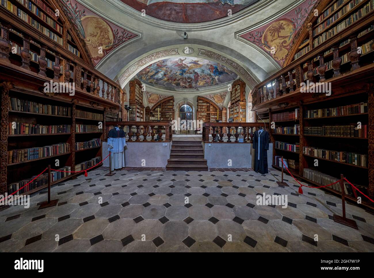 Baroque Augustinian monastery Żagań Sagan Lower Silesia Poland Stock ...