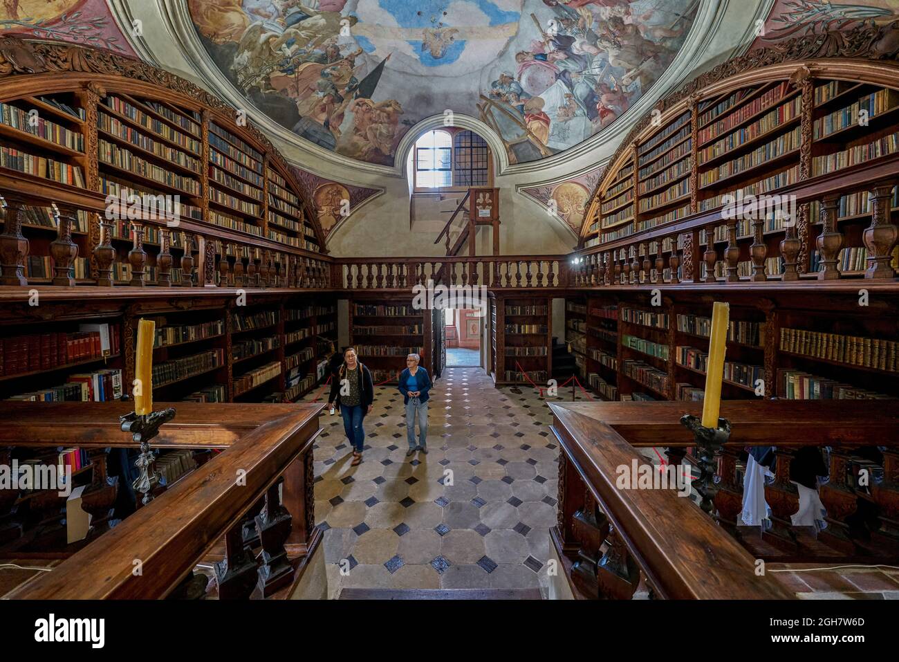 Baroque Augustinian monastery Żagań Sagan Lower Silesia Poland Stock ...