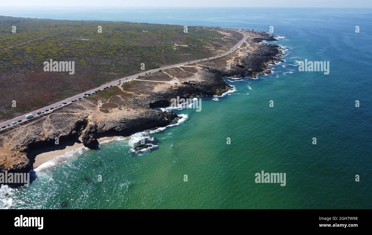 Aerial drone view cascais portugal hi-res stock photography and images ...