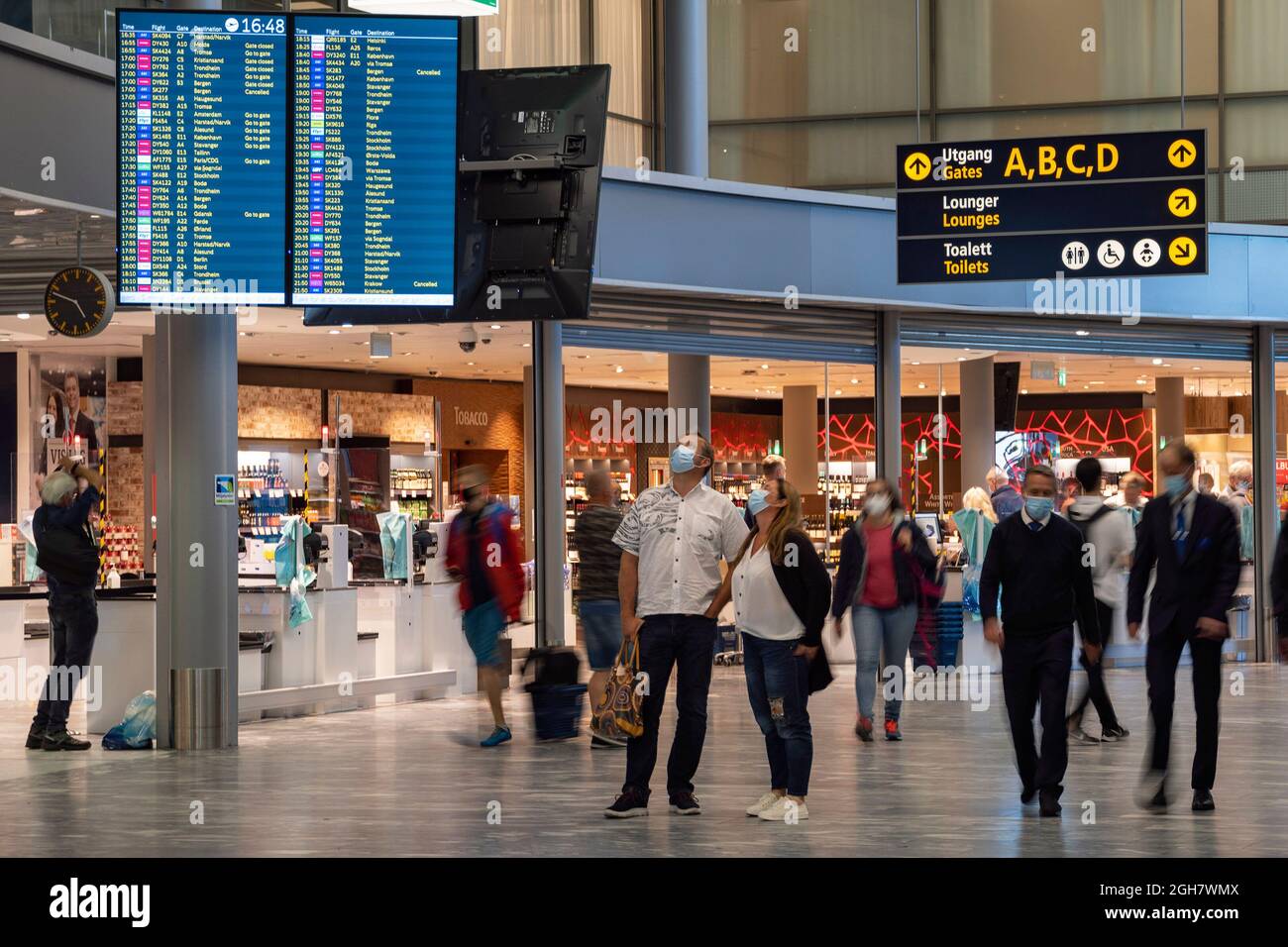 Oslo Gardermoen Airport in Oslo, Norway, Europe Stock Photo - Alamy