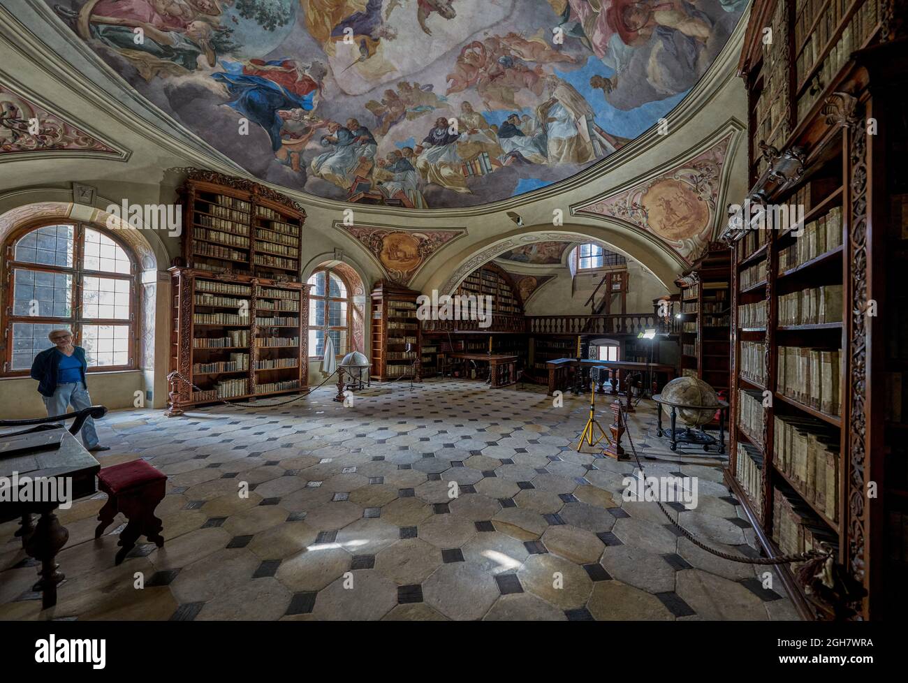 Baroque Augustinian monastery Żagań Sagan Lower Silesia Poland Stock ...