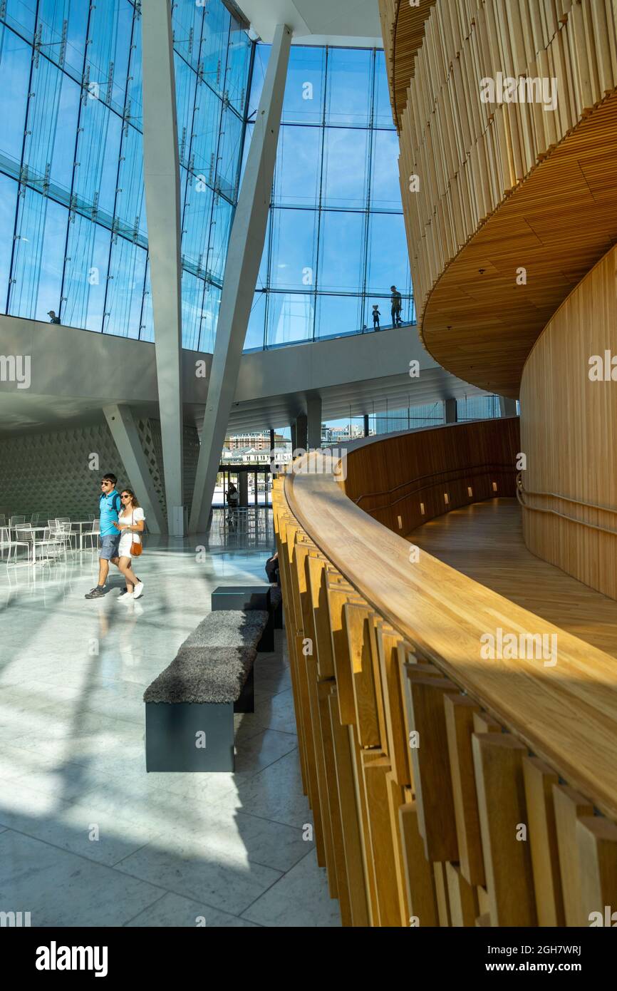 Oslo Opera House by Snoetta Architects in Oslo, Norway, Europe Stock ...