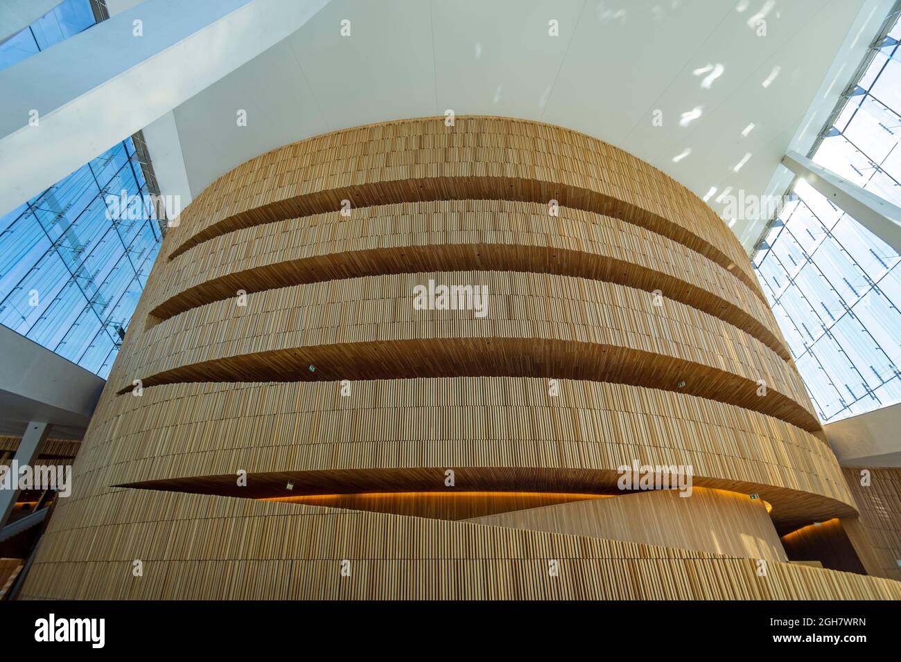 Oslo opera house ceiling hi-res stock photography and images - Alamy