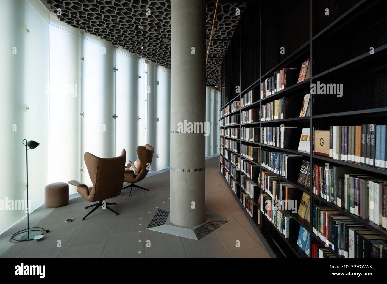 Deichman Bjørvika Oslo Public Library aka Deichman bibliotek in Oslo, Norway, Europe Stock Photo ...