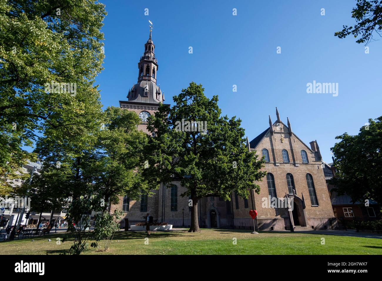 Oslo Domkirke - Oslo Cathedral in Oslo, Norway Stock Photo - Alamy