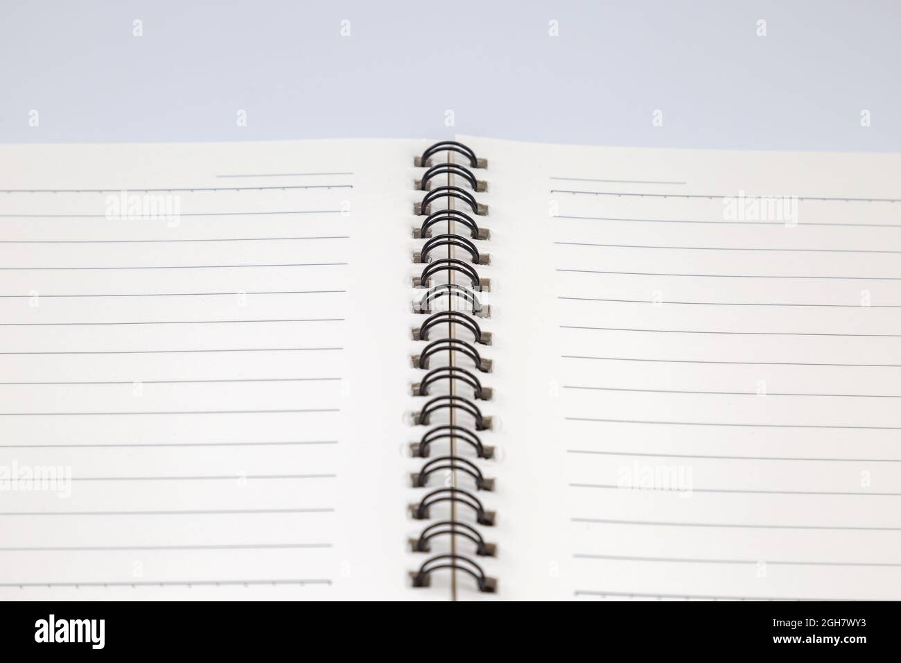 close up of blank white book on white background Stock Photo - Alamy