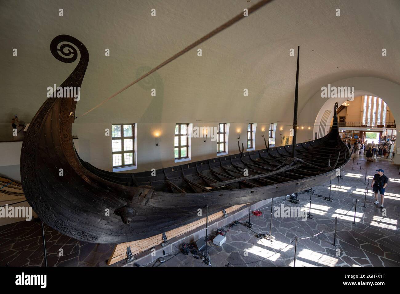 Viking ship at the Viking ship museum in Oslo, Norway Stock Photo - Alamy