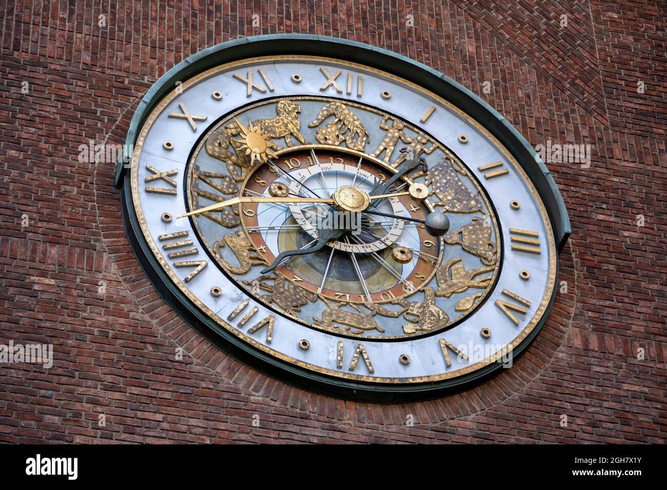 Scandinavian clock hi-res stock photography and images - Alamy