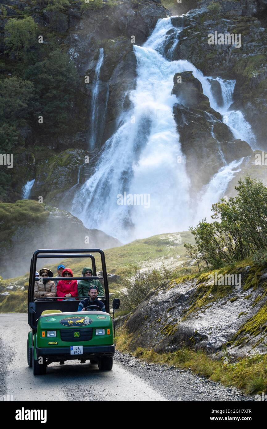 Briksdal glacier troll car hi-res stock photography and images - Alamy