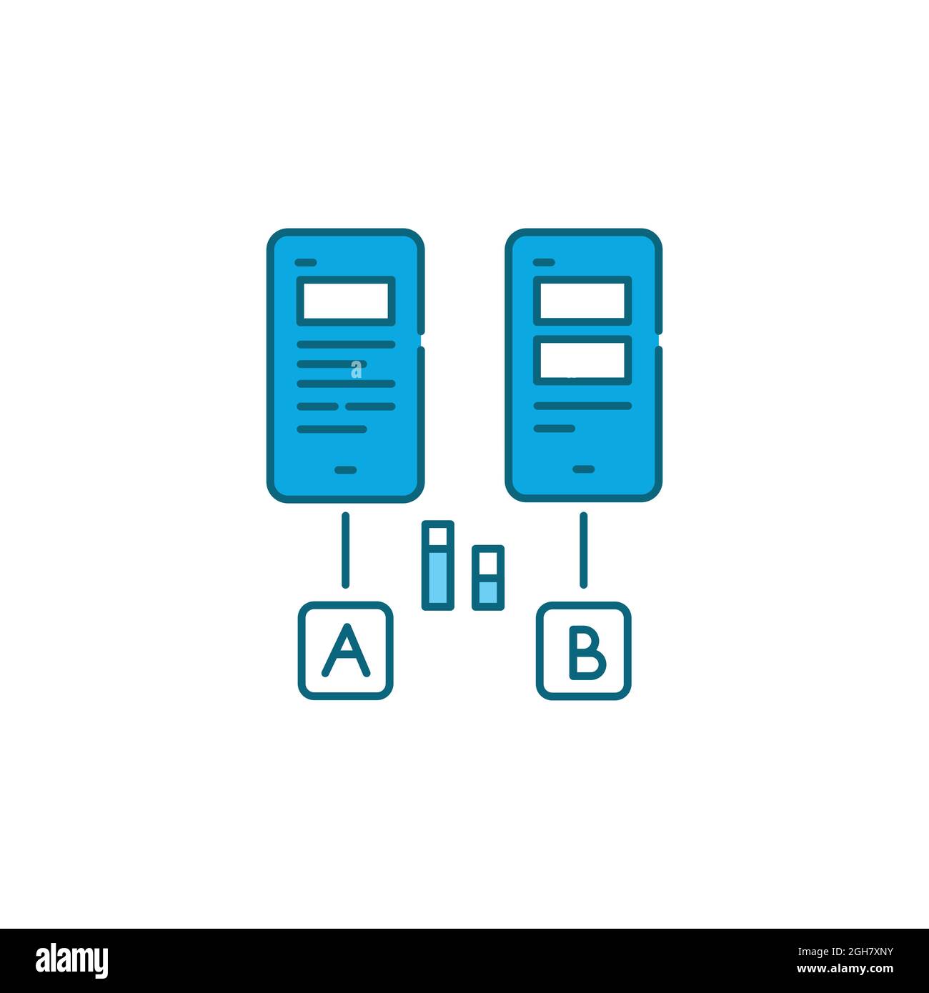 Examining product Stock Vector Images - Alamy