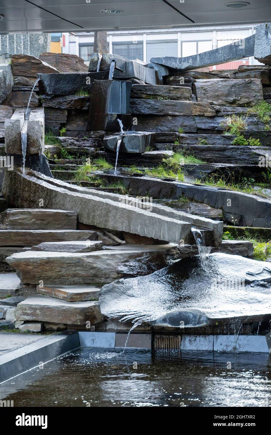 Man made waterfall hi-res stock photography and images - Alamy