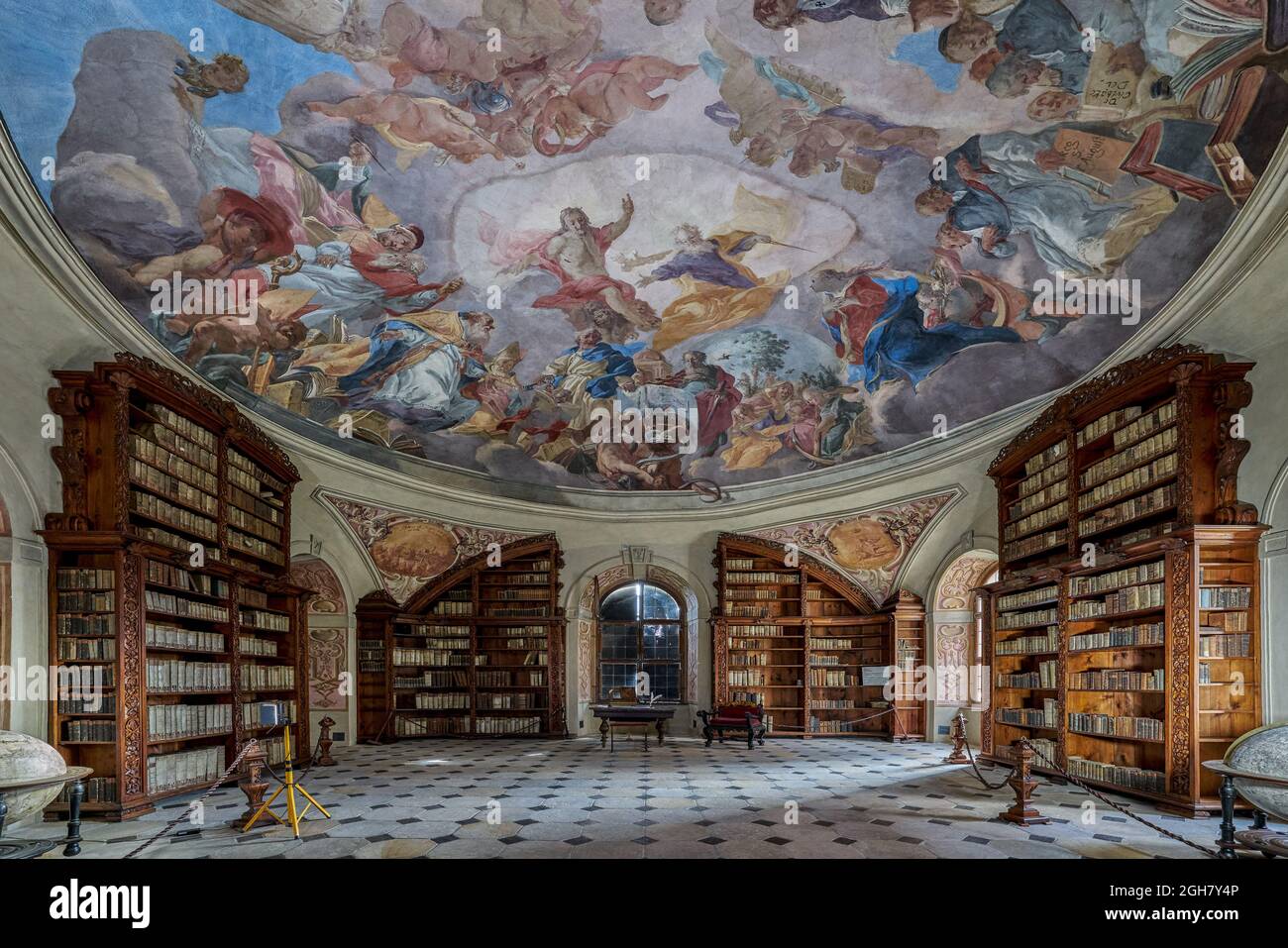 Baroque Augustinian monastery Żagań Sagan Lower Silesia Poland Stock ...