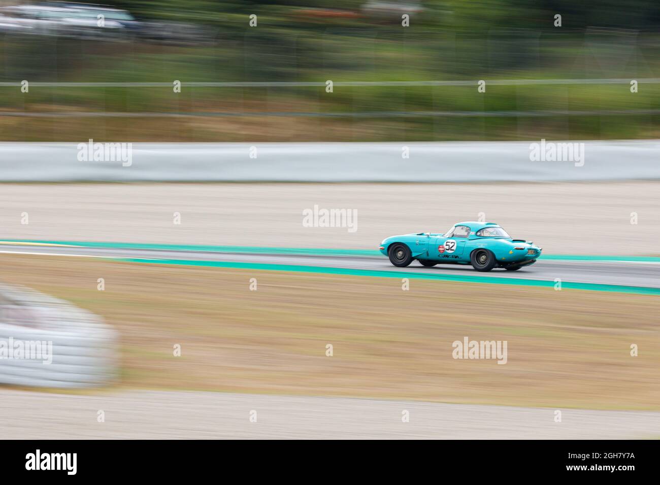 SAUTTER, Rhea and NEWALL, Andrew with Jaguar E-Type during the NKHTGT ...