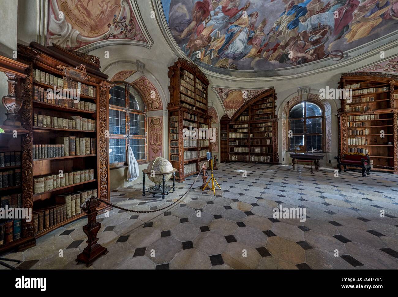 Baroque Augustinian monastery Żagań Sagan Lower Silesia Poland Stock ...