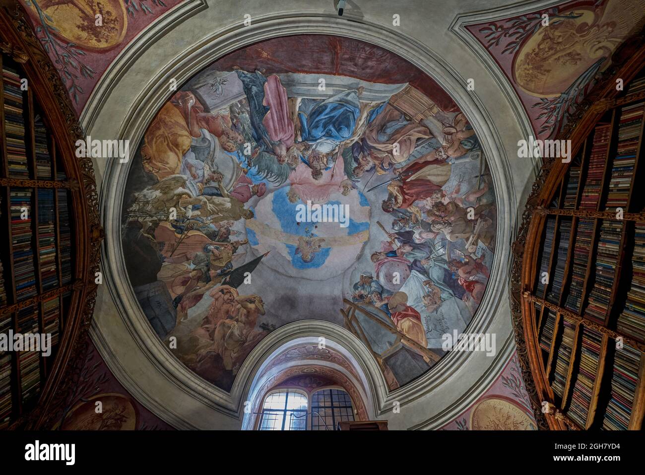 Baroque Augustinian monastery Żagań Sagan Lower Silesia Poland Stock ...