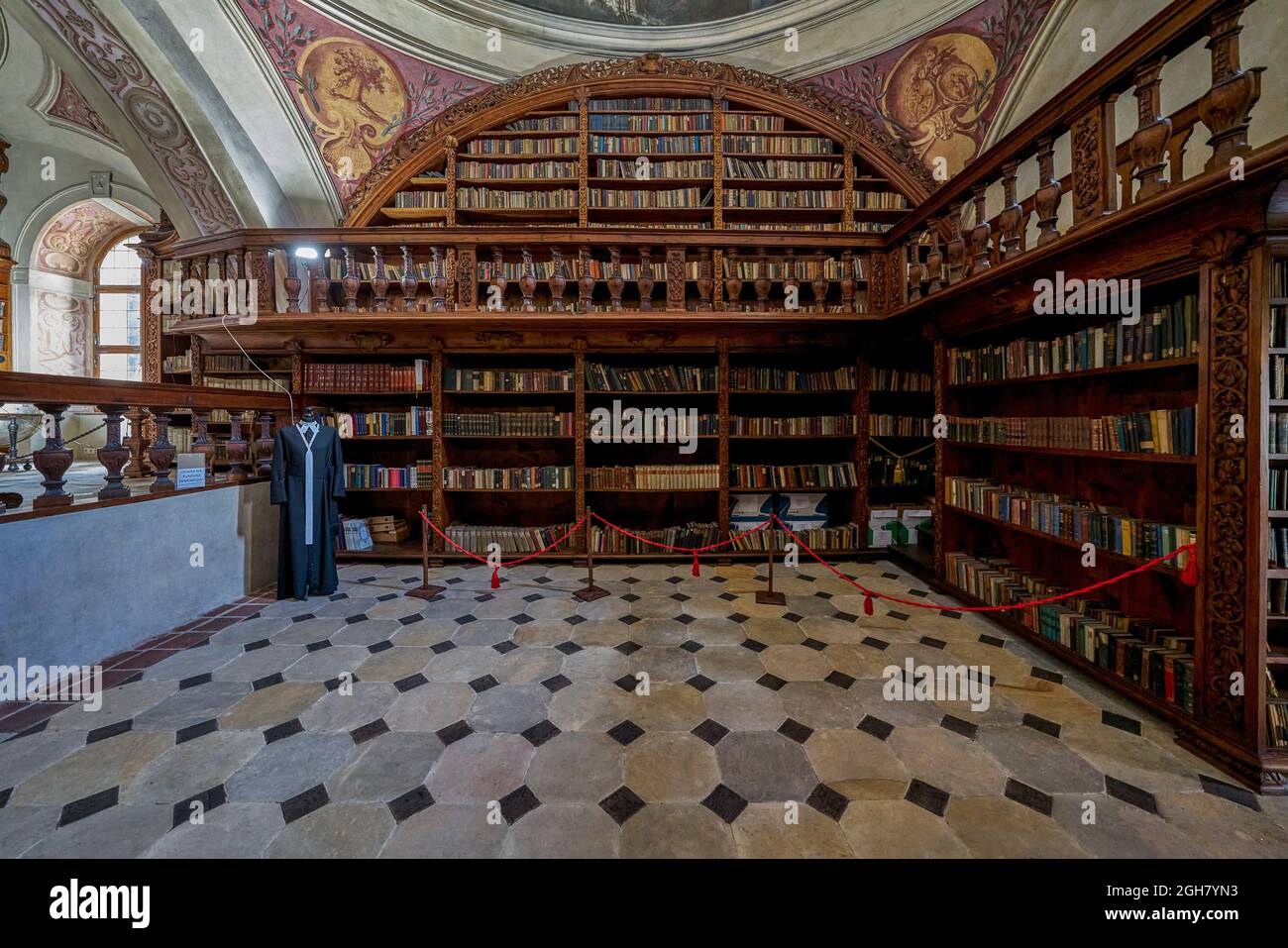 Baroque Augustinian monastery Żagań Sagan Lower Silesia Poland Stock ...