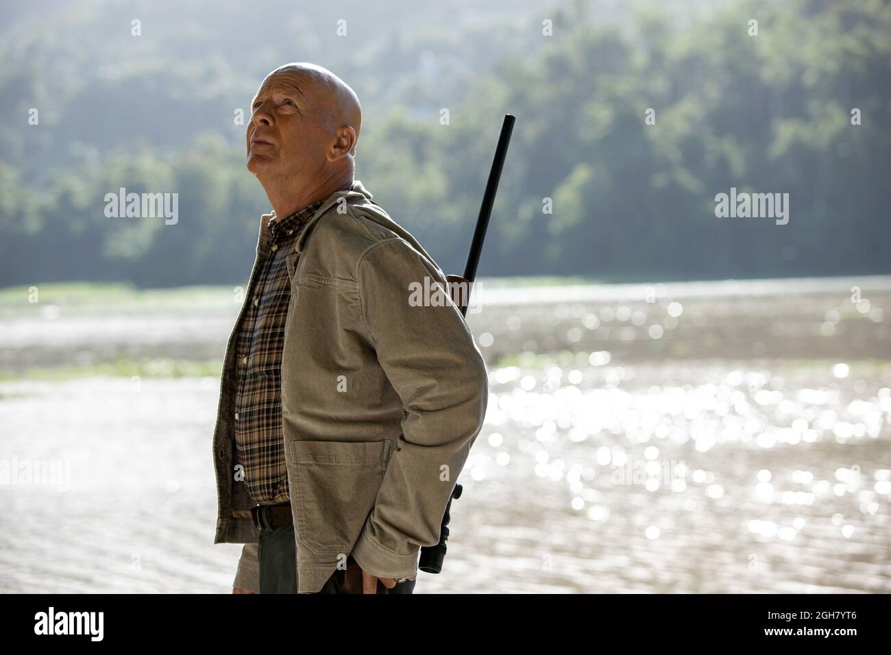 BRUCE WILLIS in OUT OF DEATH (2021), directed by MIKE BURNS. Credit ...