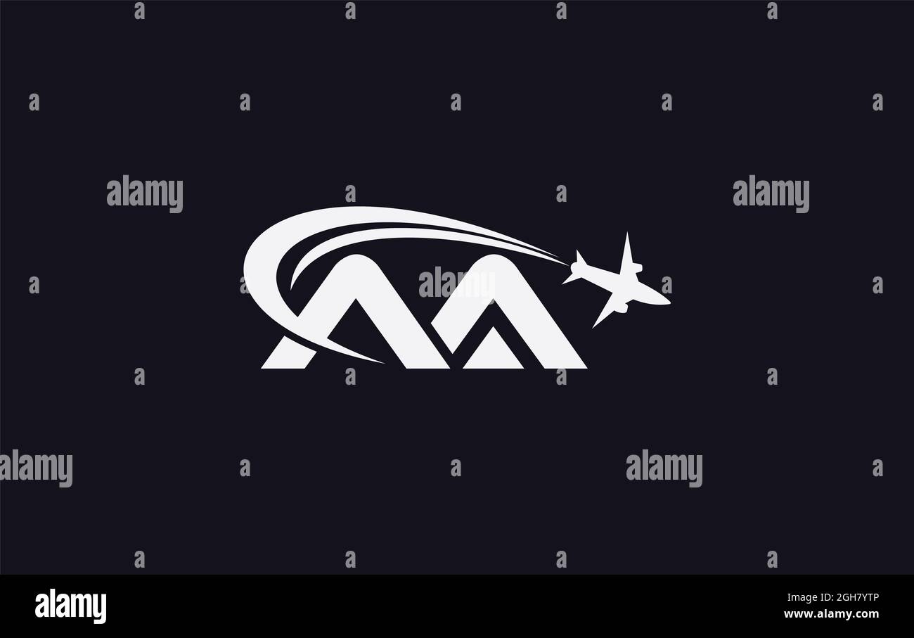 Aa modern logo hi-res stock photography and images - Alamy