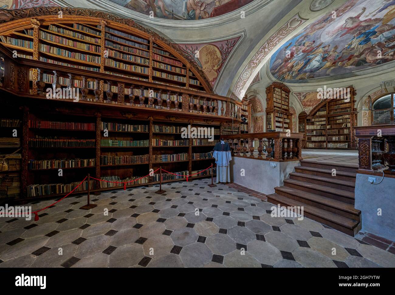 Baroque Augustinian monastery Żagań Sagan Lower Silesia Poland Stock ...