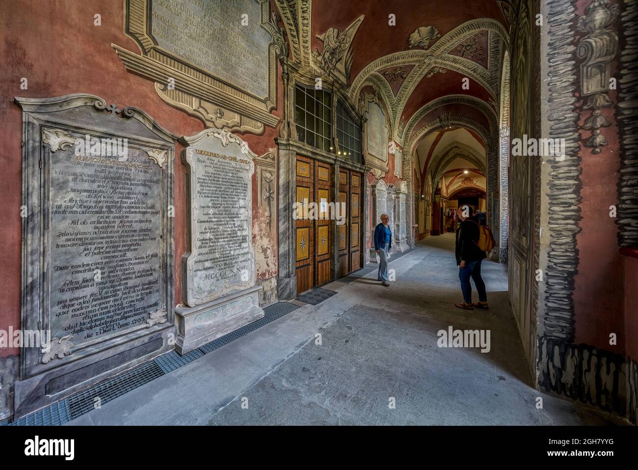 Baroque Augustinian monastery Żagań Sagan Lower Silesia Poland Stock ...