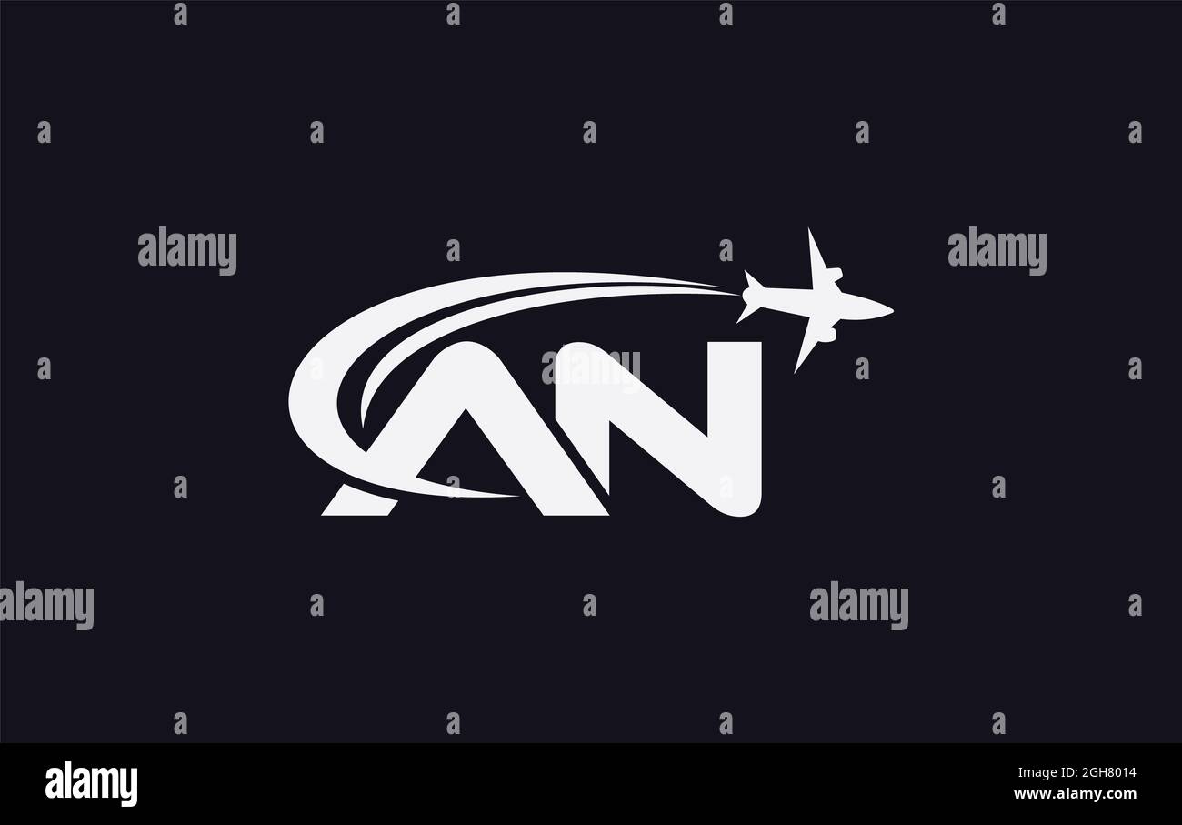 Simple and modern Airplane logo design for airlines, airline tickets ...