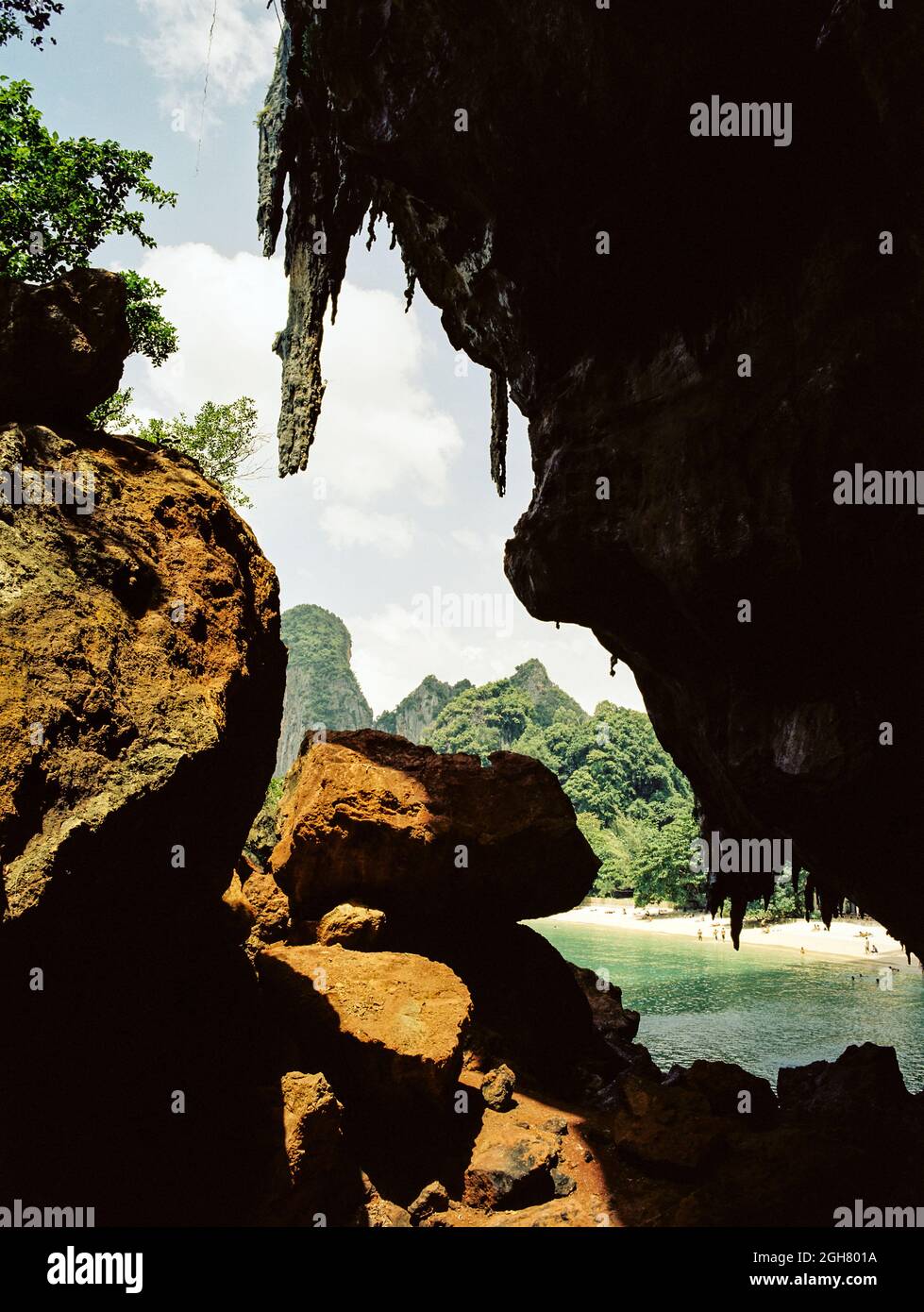 Phra nang Cave Beach, Krabi, Thailand Stock Photo - Alamy
