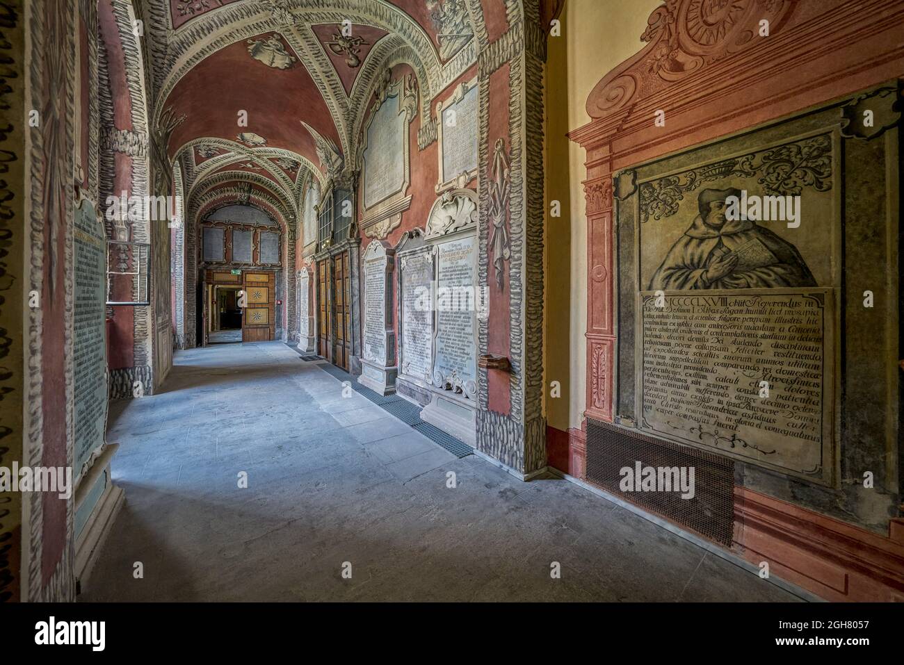 Baroque Augustinian monastery Żagań Sagan Lower Silesia Poland Stock ...