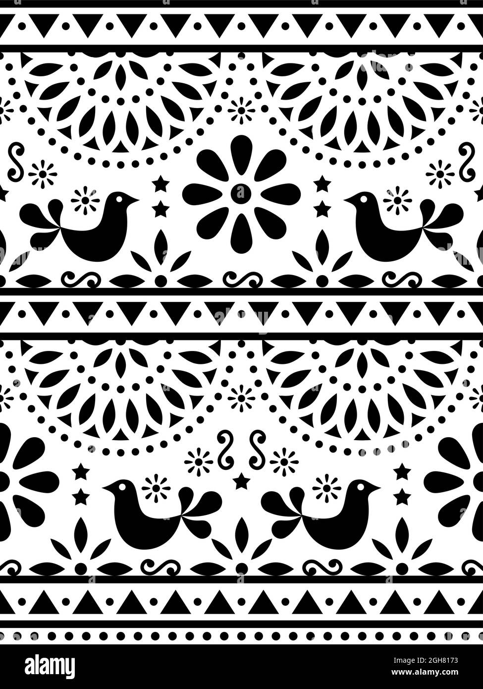 Mexican Design Patterns Vector