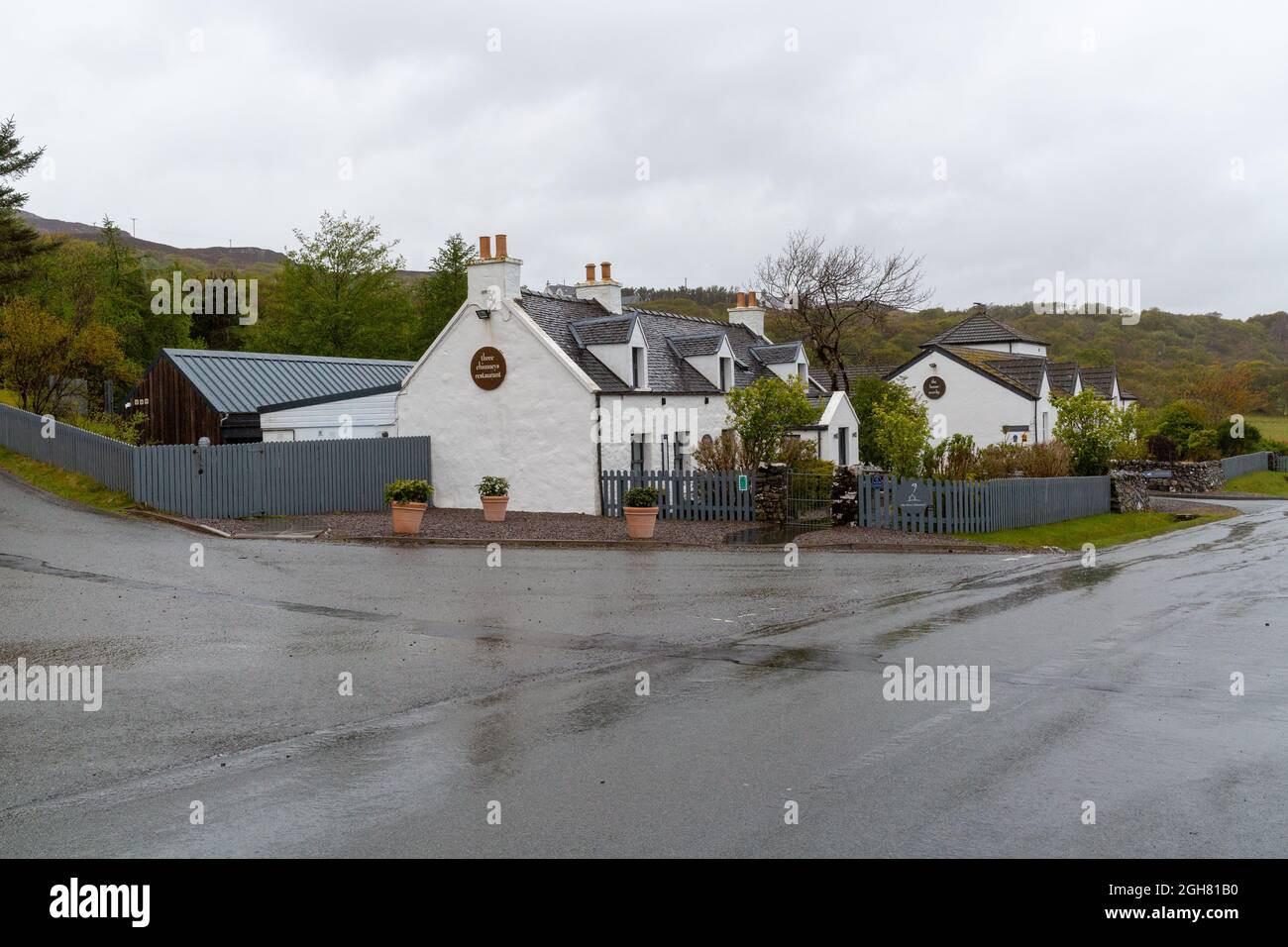 Three Chimneys restaurant Stock Photo - Alamy