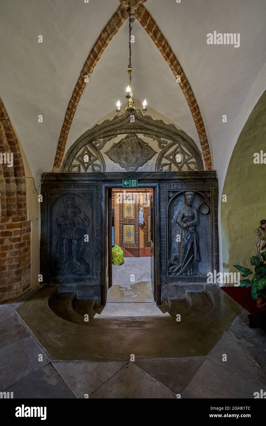 Baroque Augustinian monastery Żagań Sagan Lower Silesia Poland Stock ...