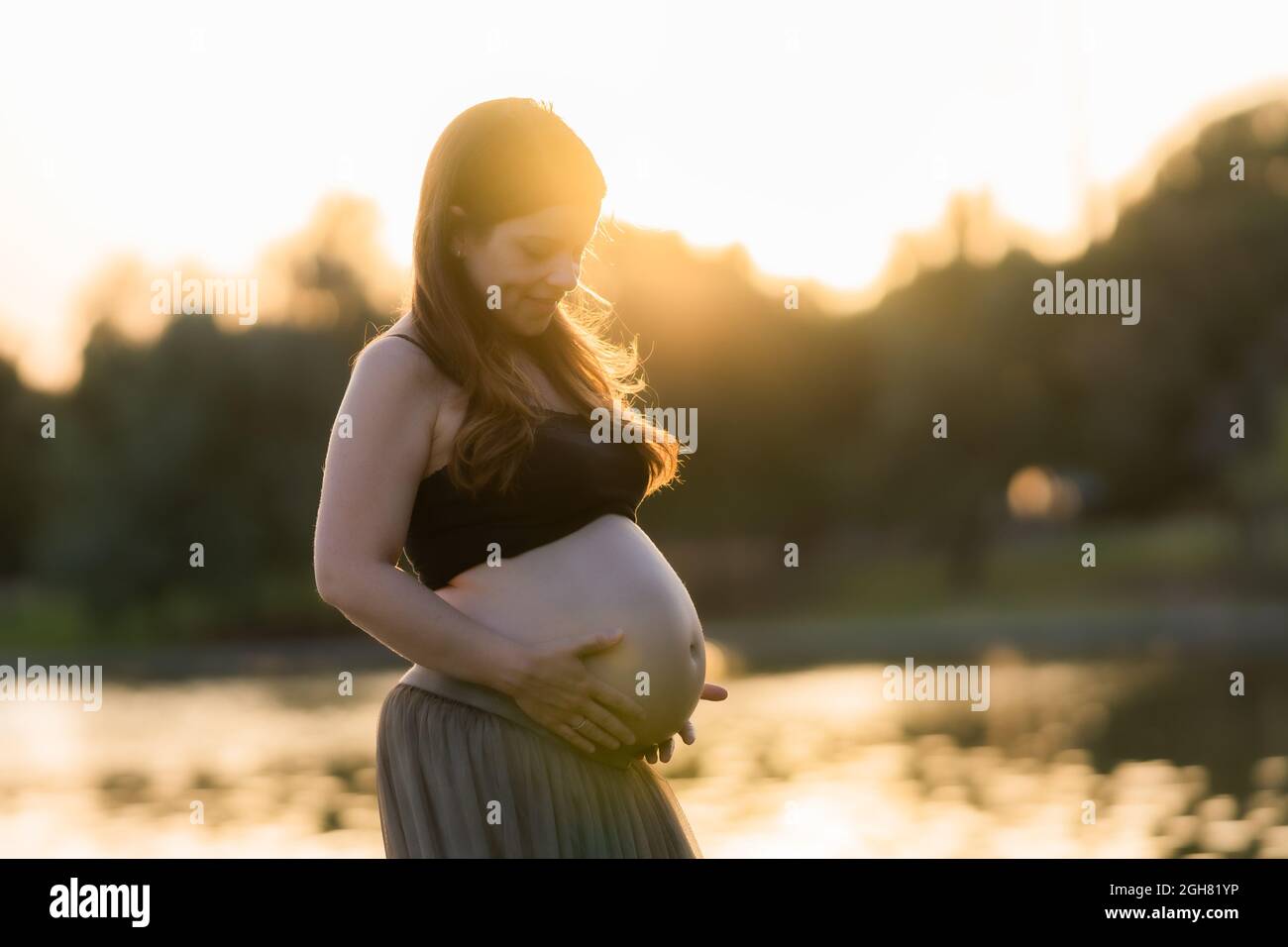 Illuminating abdomen hi-res stock photography and images - Alamy