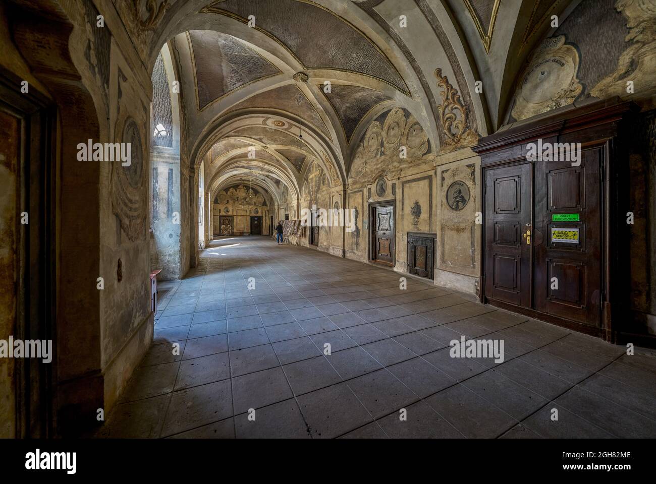 Baroque Augustinian monastery Żagań Sagan Lower Silesia Poland Stock ...