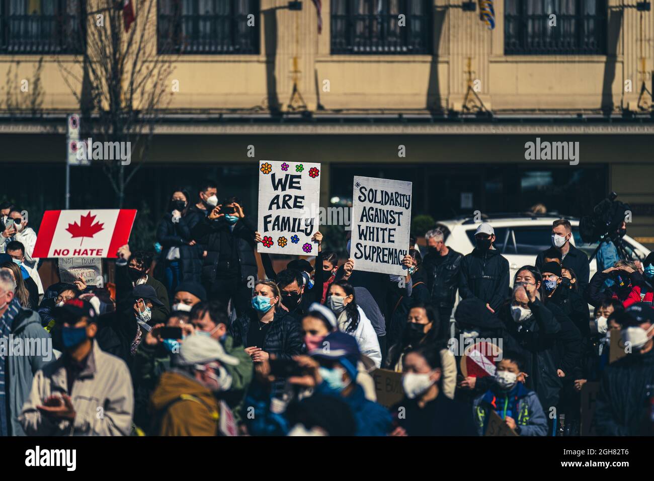 Stop asian hate vancouver hi-res stock photography and images - Alamy