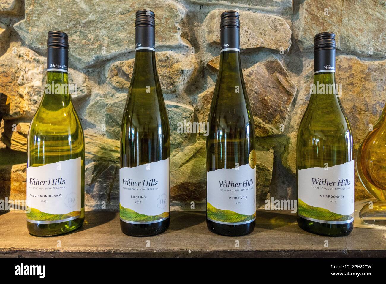 Wither hills wine bottles hi-res stock photography and images - Alamy