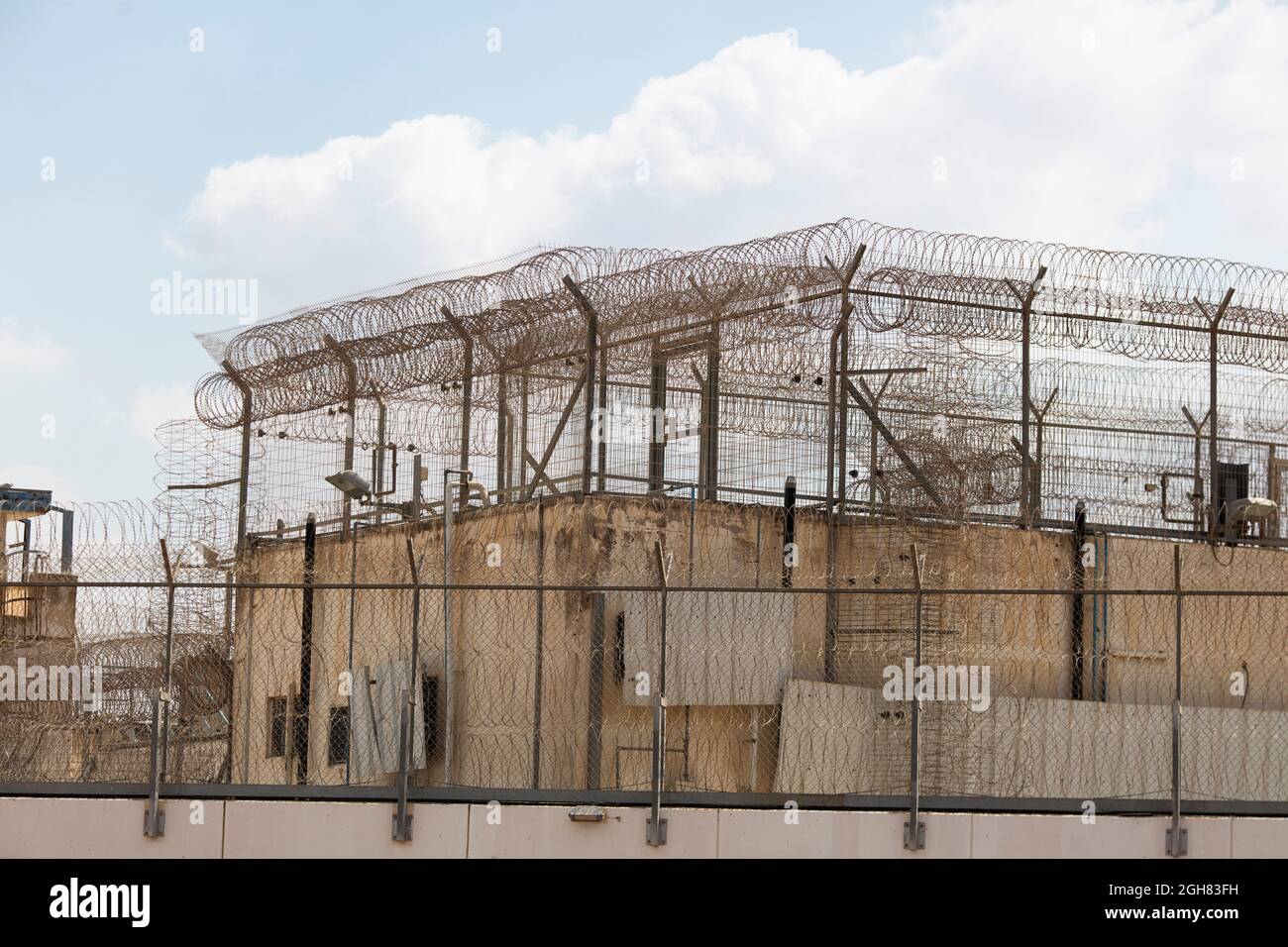 Gilboa, Israel. 06th Sep, 2021. A general view of the Gilboa Prison ...