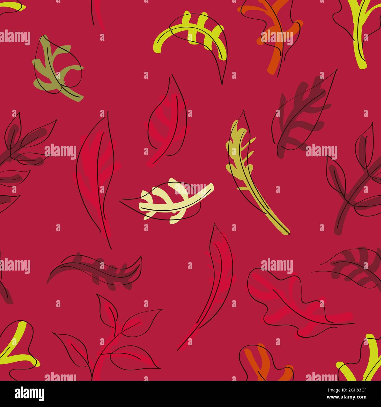 Red woods Stock Vector Images - Alamy