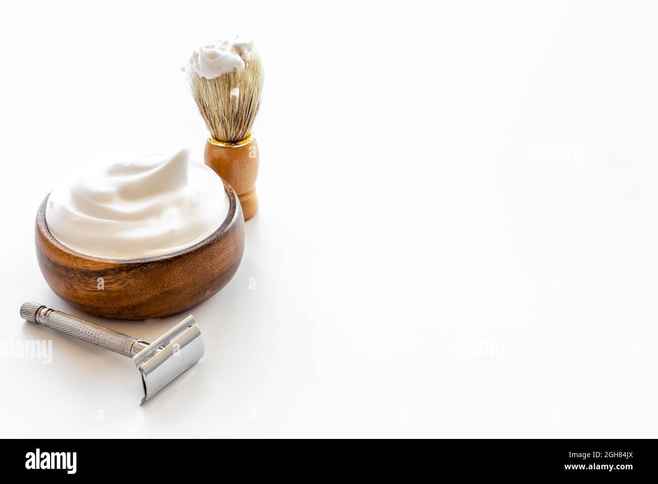 Barber shaving razor in Cut Out Stock Images & Pictures - Alamy