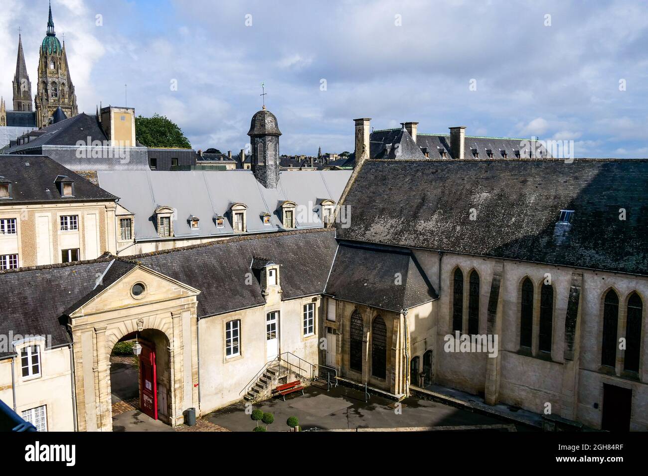 Museum of the Bayeux Tapestry, Bayeux, Calvados, Normandy Region ...