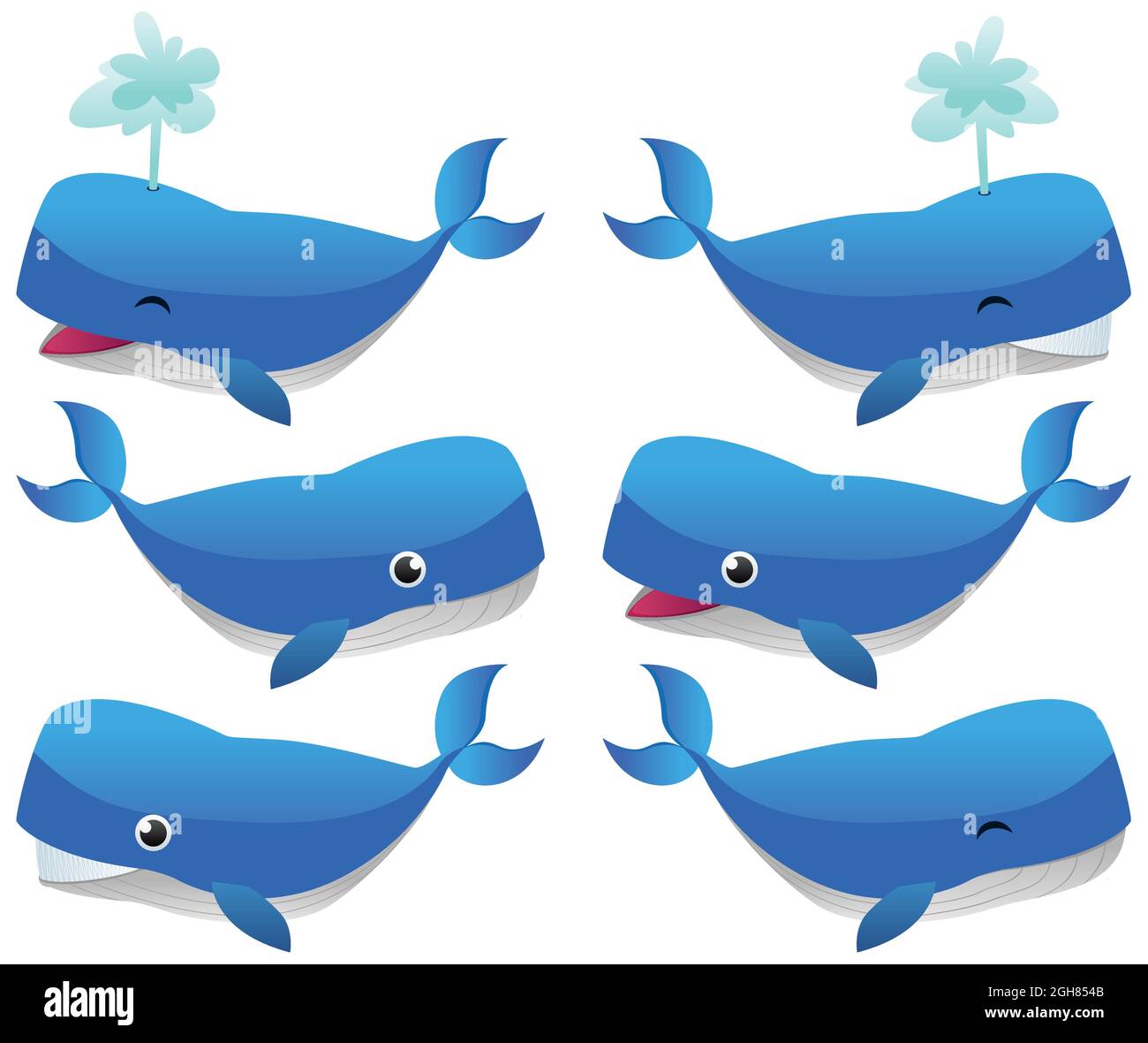 Clip Art Blue Whale