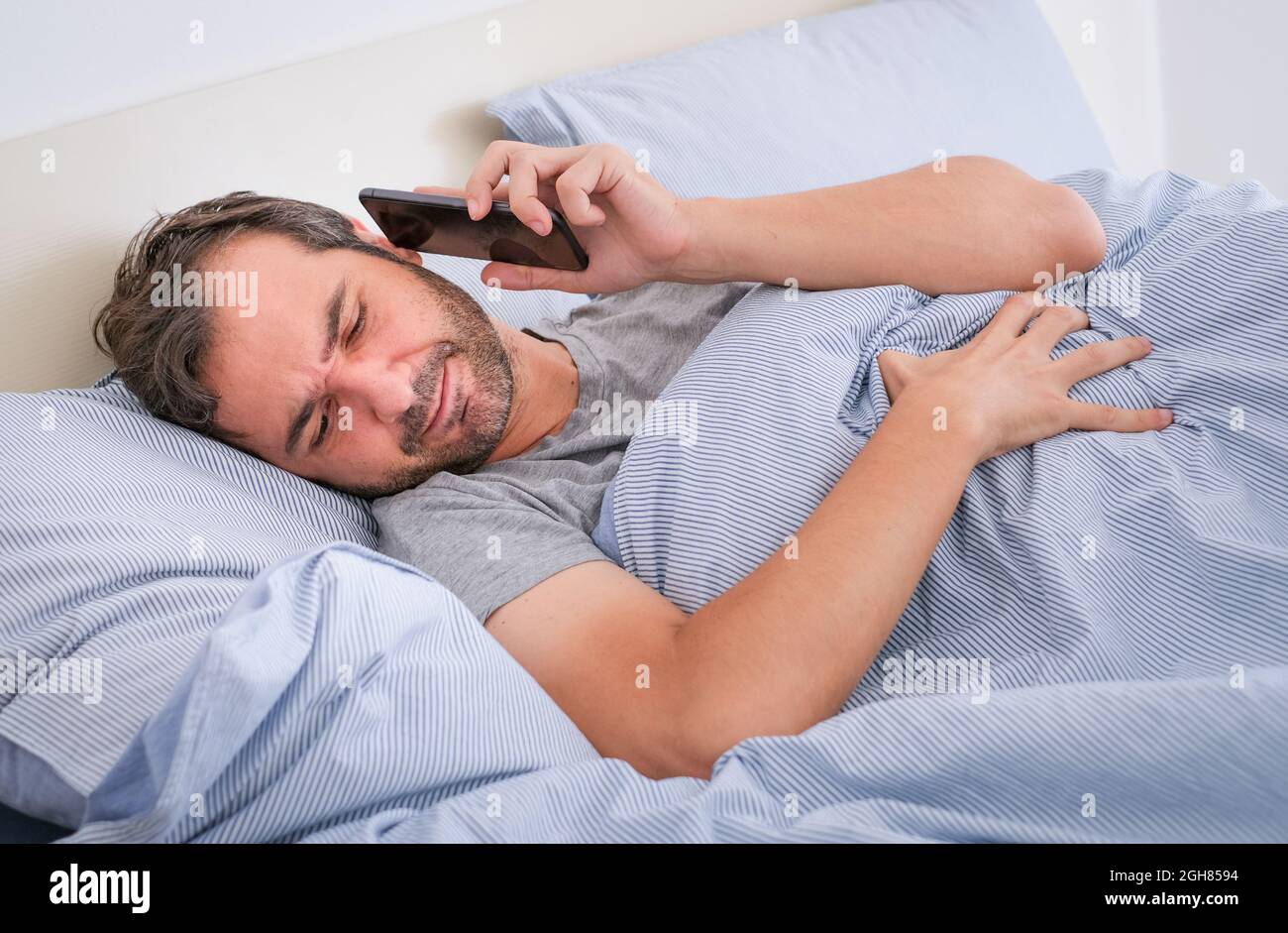 Doctor calling patient hi-res stock photography and images - Alamy