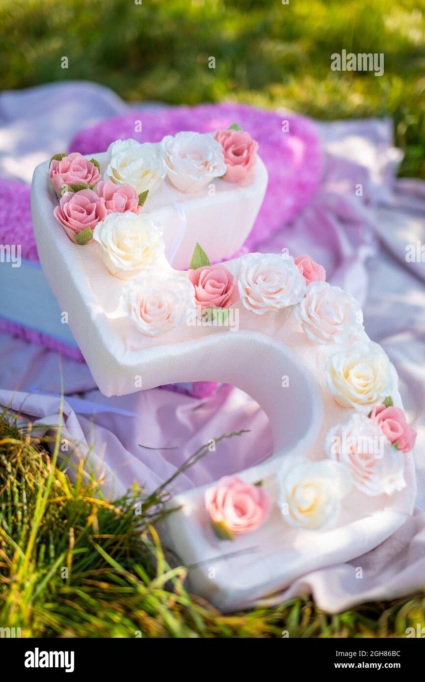 Number five flowers hi-res stock photography and images - Alamy