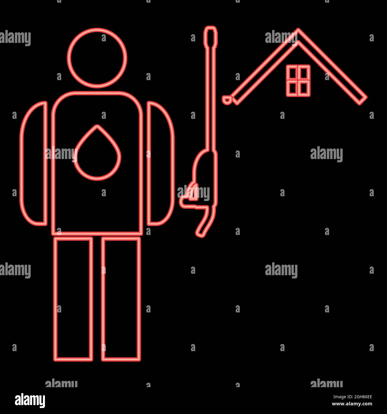 Pressurewashing Stock Vector Images - Alamy