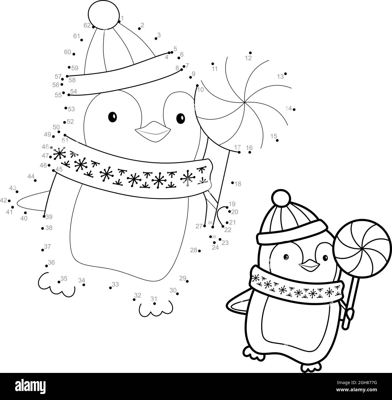 Christmas Connect The Dots For Kids